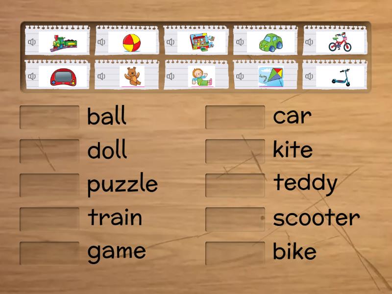 FF1 unit 2 Playtime - Match up