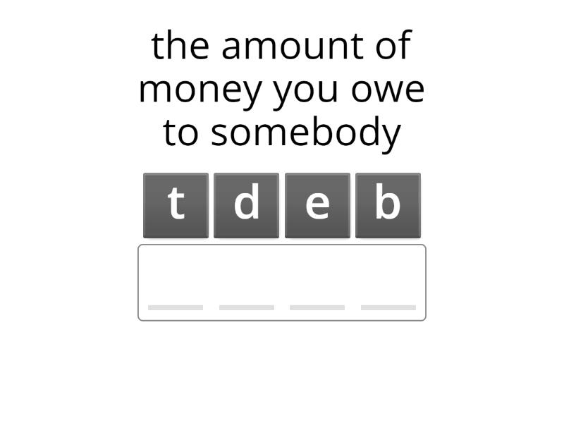 17. Financial Literacy - Anagram