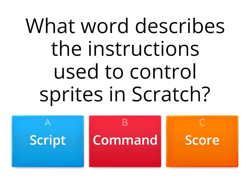 Scratch - Quiz