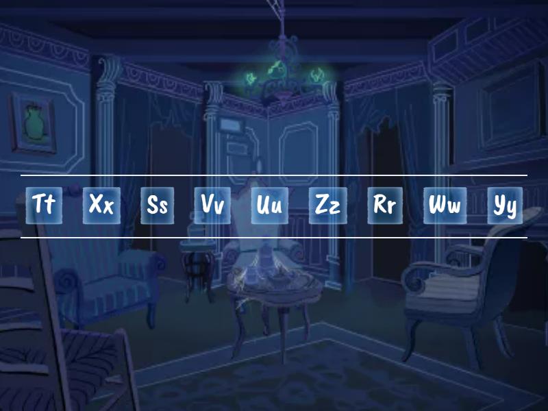 Letters Rr-Zz - Unjumble