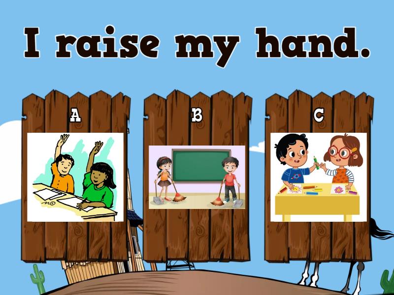 classroom rules - Quiz