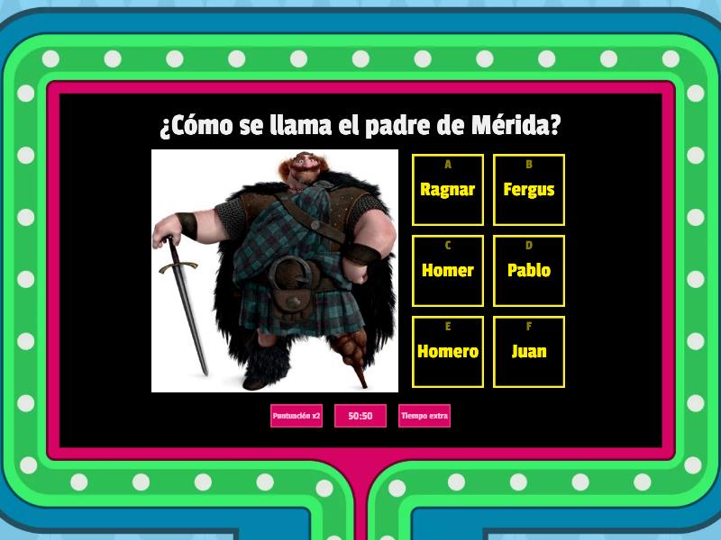 BRAVE - Gameshow quiz