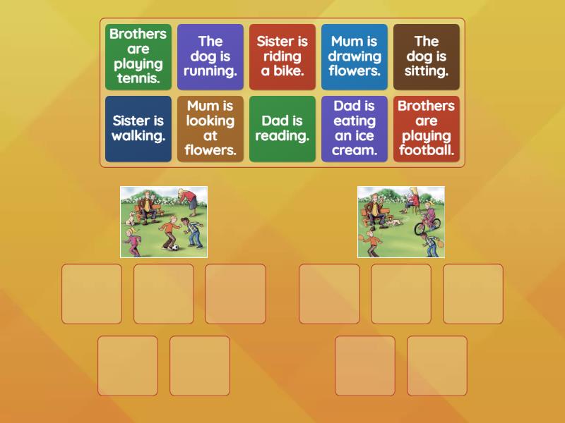 KB 2 Un 5 What are they doing? - Group sort