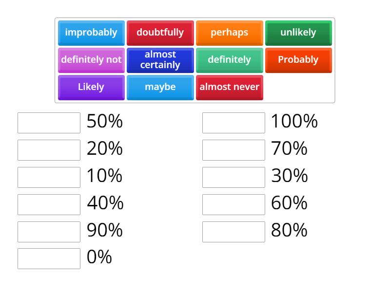 Probability - Match up