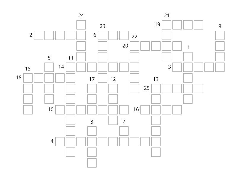 from waste to white - Crossword