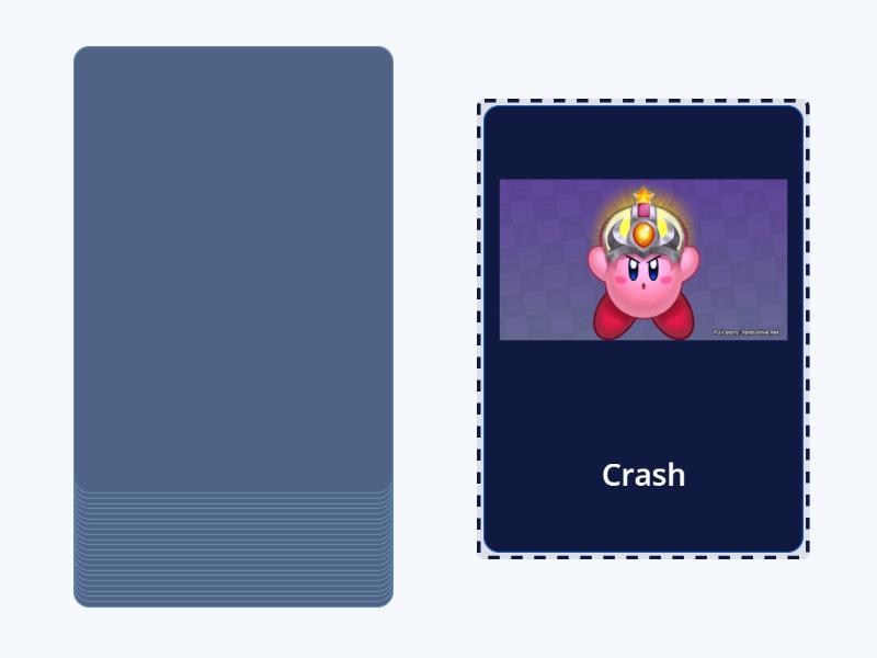 Kirby Copy Abilities - Speaking cards