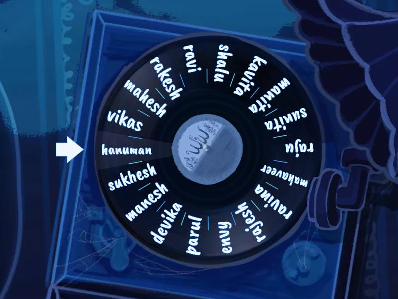 My Name wheel - Spin the wheel