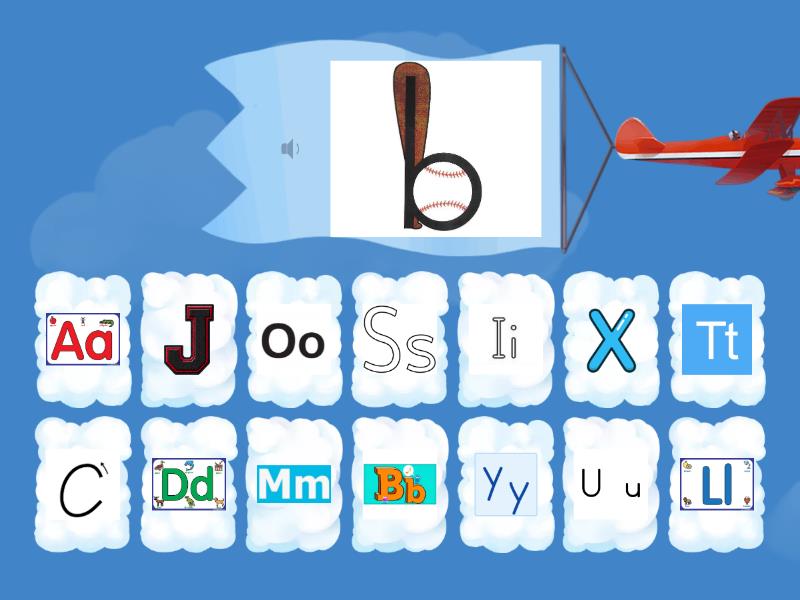 Jacobs Letter:Sound Match - Find the match