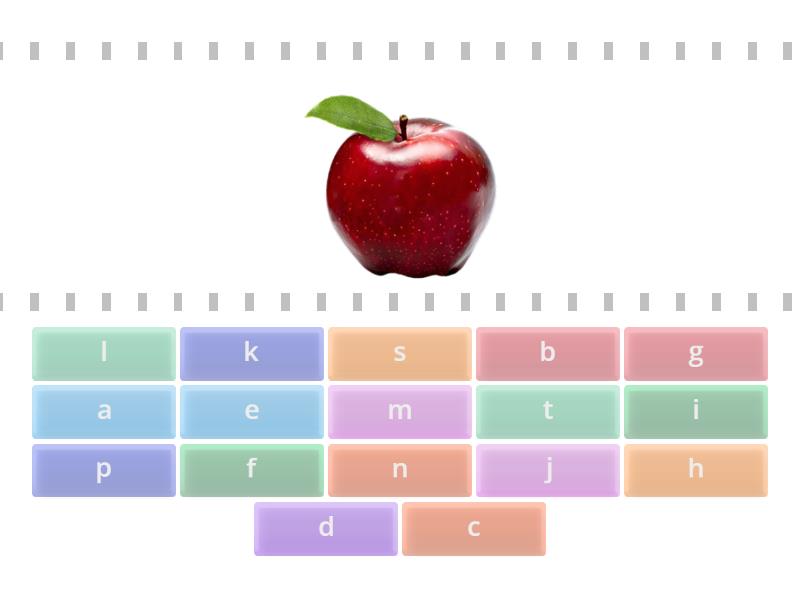 letter sound match - Find the match