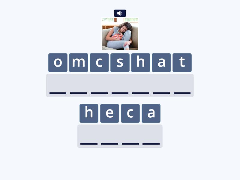 Health and body care - Anagram