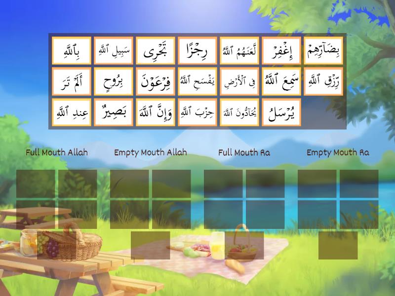 V2 The Rule of Allah and Ra - Group sort