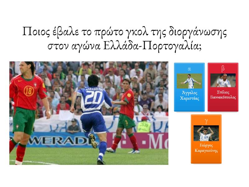 ΓΙΟΡΤΑΖΟΝΤΑΣ ΤΑ 20 ΧΡΟΝΙΑ ΑΠΟ ΤΟΝ ΘΡΙΑΜΒΟ ΤΟΥ 2004 - Quiz