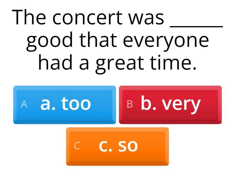 Intensifiers B1 - Quiz