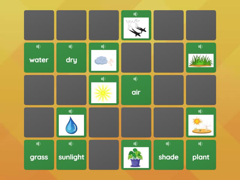 VOCABULARY #16 - Matching pairs