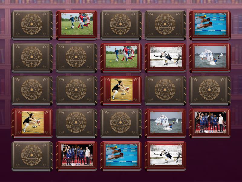 sports - Matching pairs