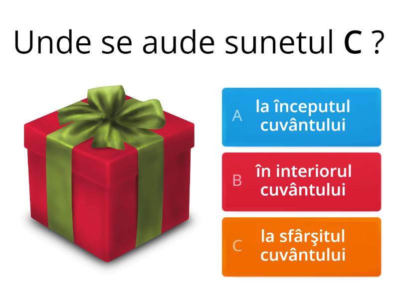 Sunetul C - Quiz