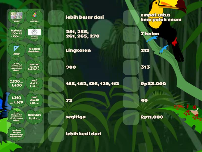 Kuis IPA - Match up