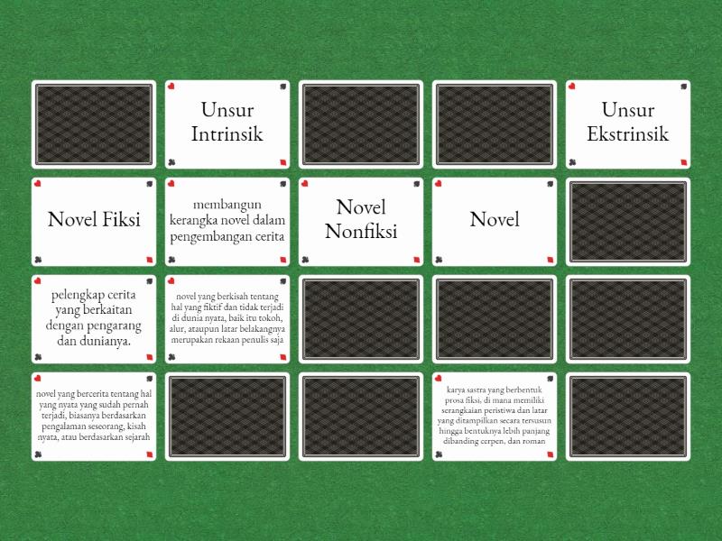 isi novel - Matching pairs