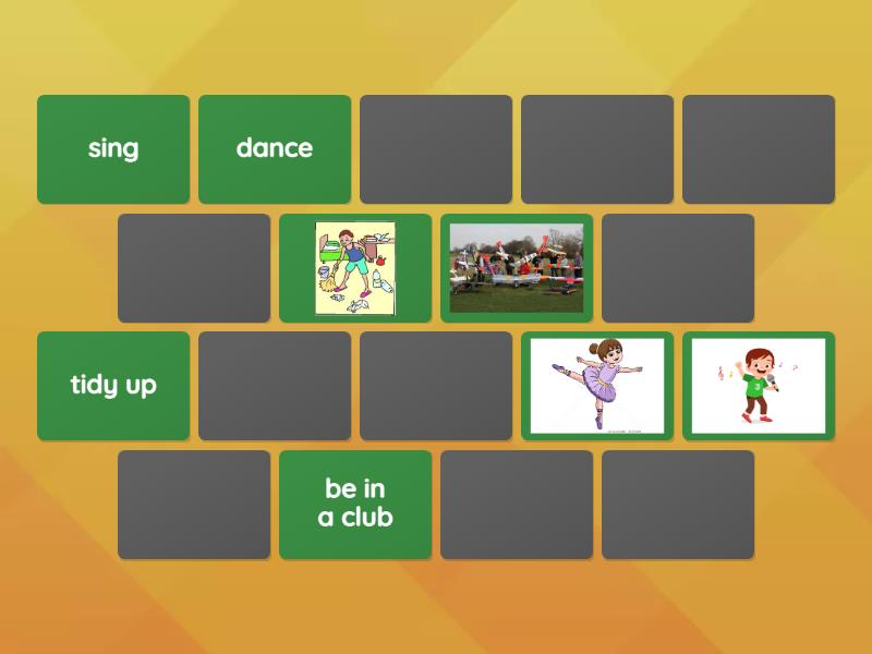 TH1 U1 Words 2 - Matching pairs