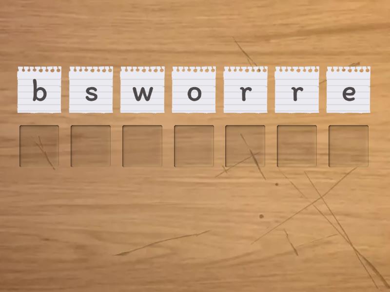 Unit 2B Vocabulary (Technology) - Anagrama