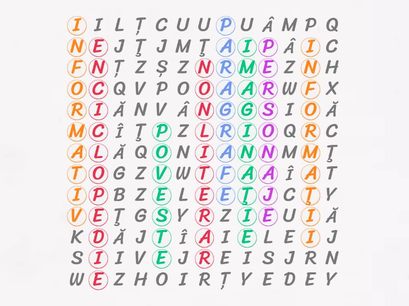 TEXT NONLITERAR - Wordsearch