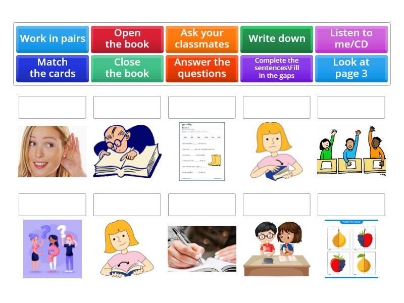 Instructions - Match up