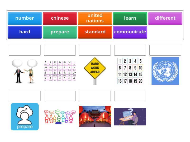 world languages - Match up
