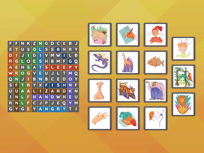 Step 5, - Wordsearch
