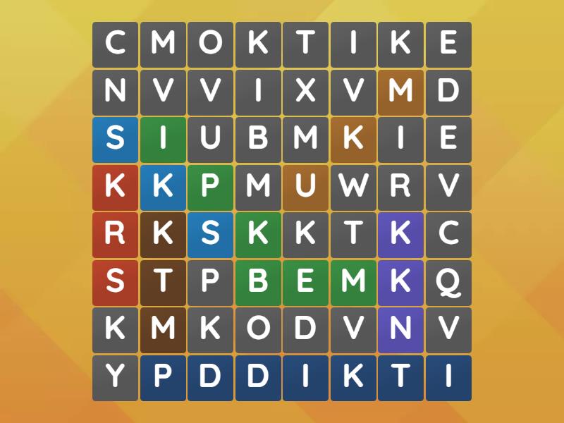Istilah dalam Dunia Perkuliahan (Singkatan) - Wordsearch Istilah dalam Dunia Perkuliahan (Singkatan) - Wordsearch