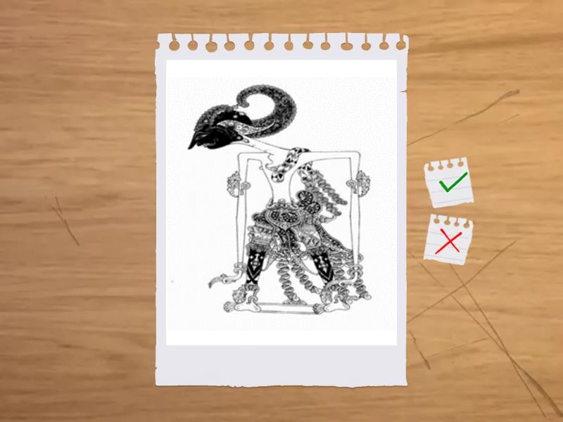 wayang - Flash cards