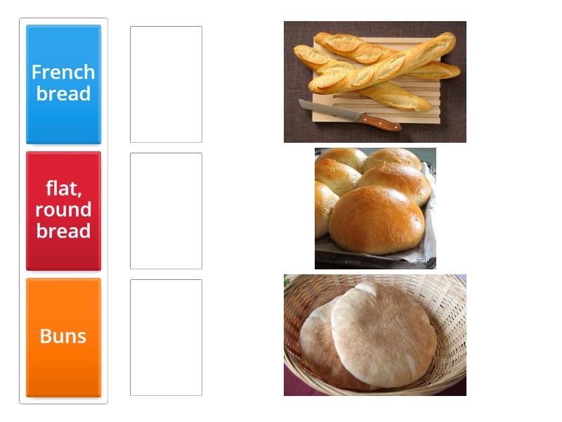 Types of bread - Match up