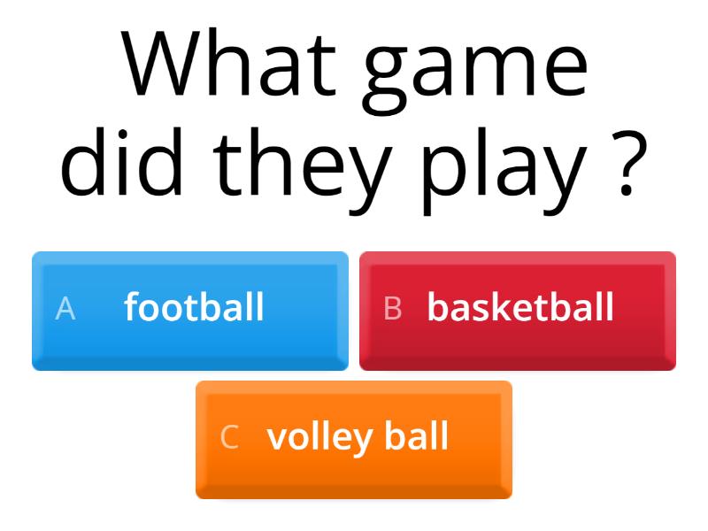 choose the correct answer? - Quiz