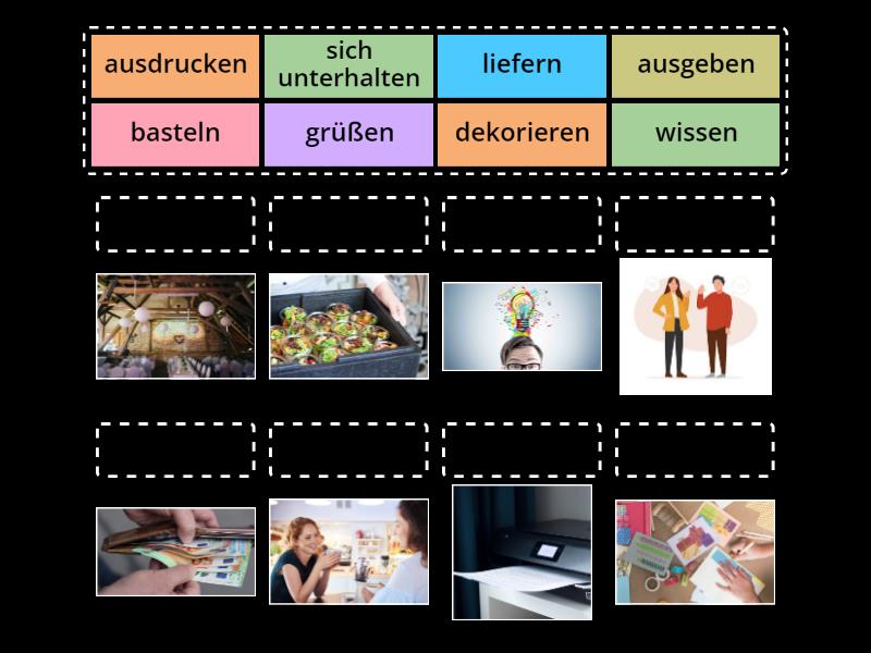 Wortschatz - Match up