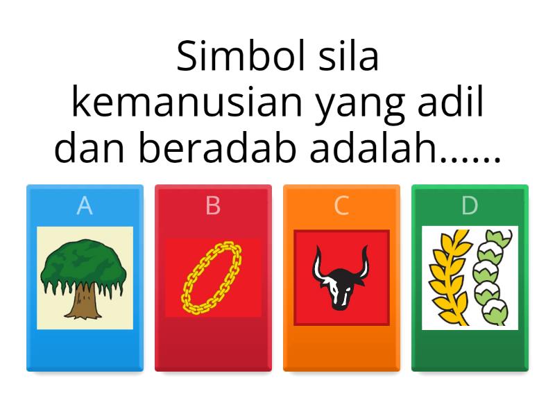Temukan simbol sila sila pancasila - Quiz