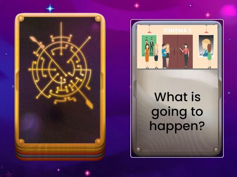 What is going to happen? - Speaking cards
