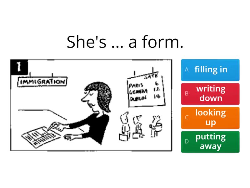 EF Pre-inter Phrasal verbs and prepositions - Quiz