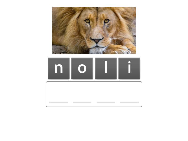 Wild animals_ - Anagram