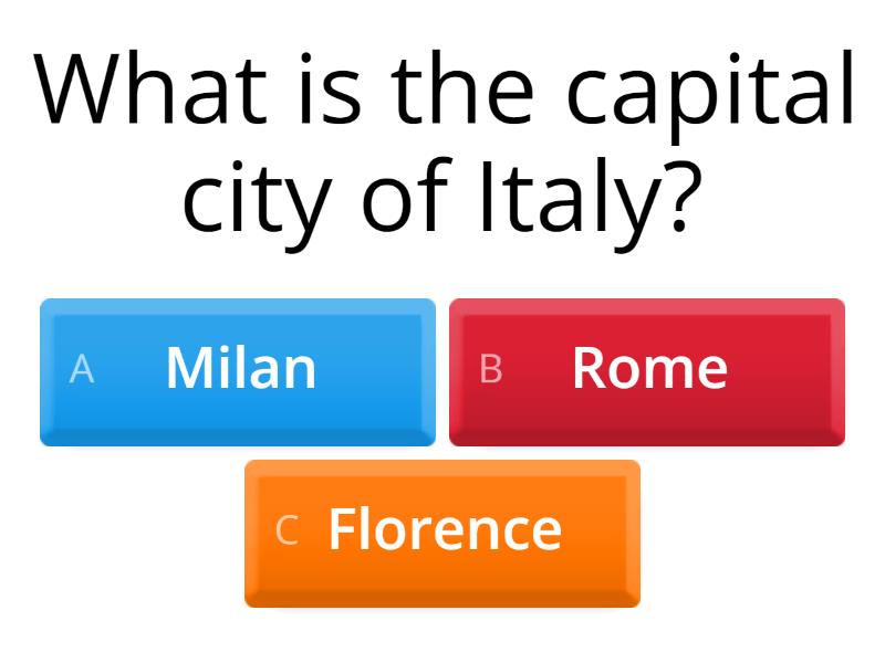 Facts about Italy - Quiz