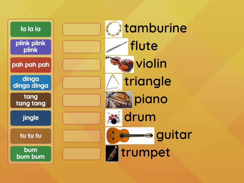 Instruments - Match up