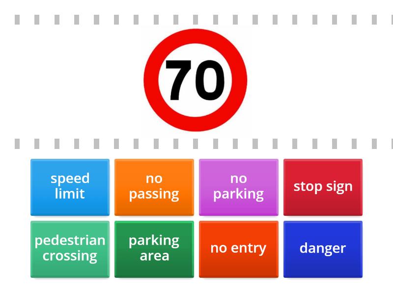 International Traffic signs - Find the match