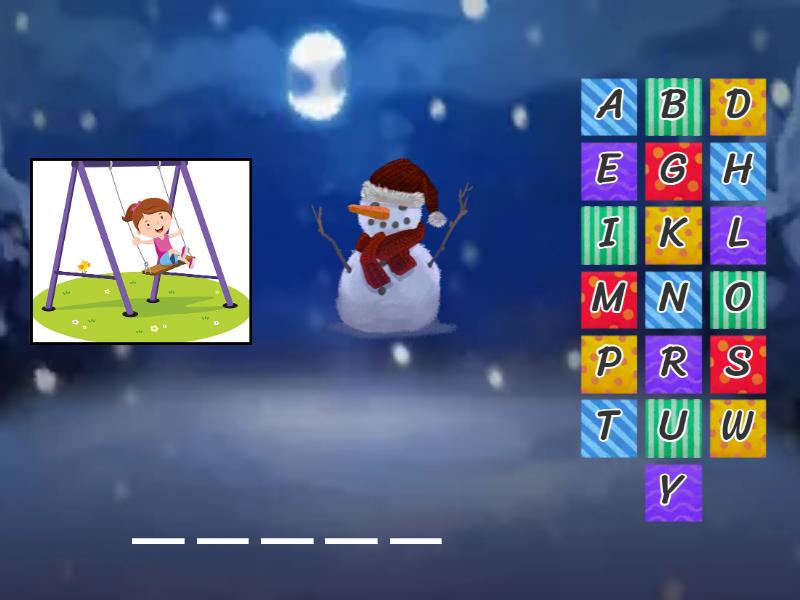 ff1 the park - Hangman