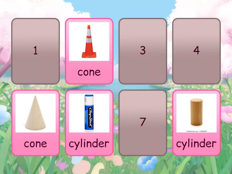 Solid Shapes 2 - Matching pairs