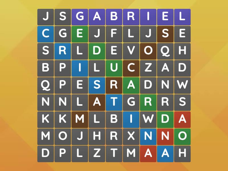 Caça palavras do Dudu - Wordsearch