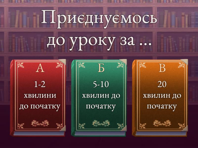 Правила поведінки під час дистанційного навчання Вікторина