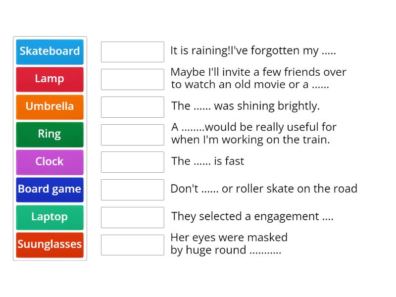 Roadmap A2 words - Match up