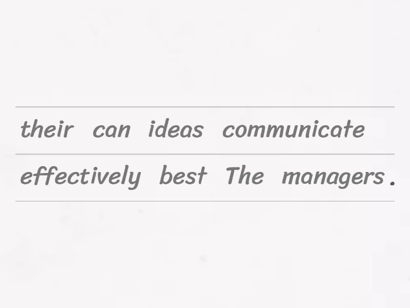 Level 15 - Module 1 - Working with words 1 - Unjumble