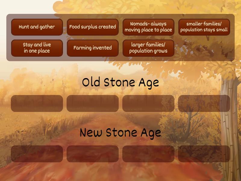 Stone Age Sorting Review - Group sort