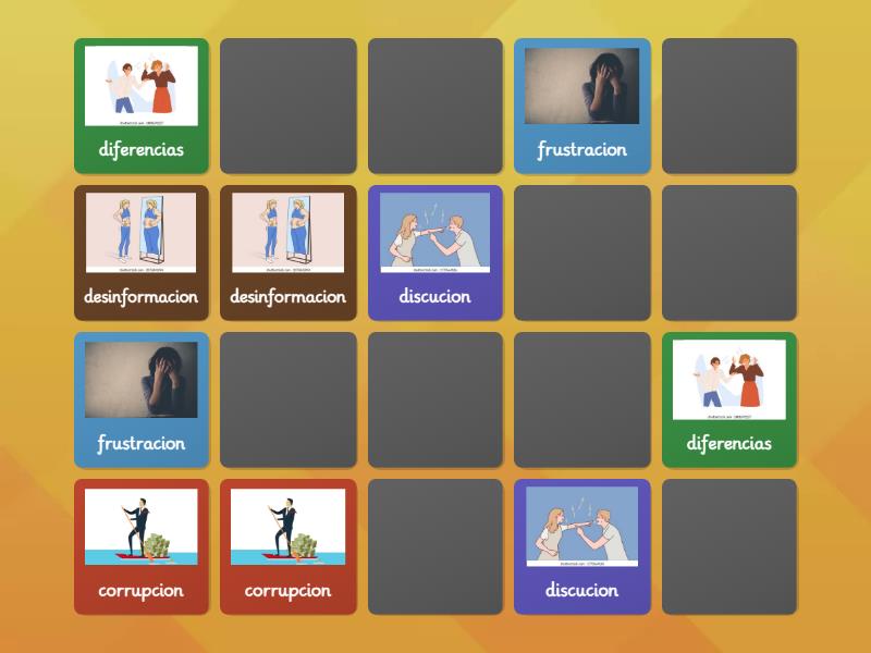 memorama - Matching pairs