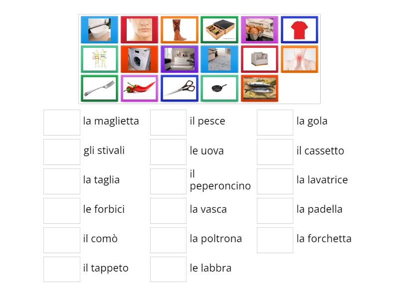 il lessico per Roma - Match up
