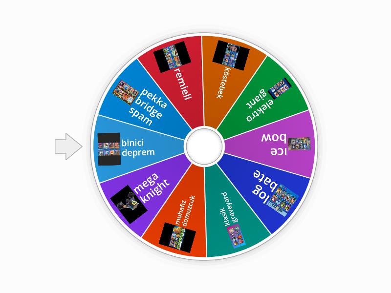 clash royele destesi - Spin the wheel